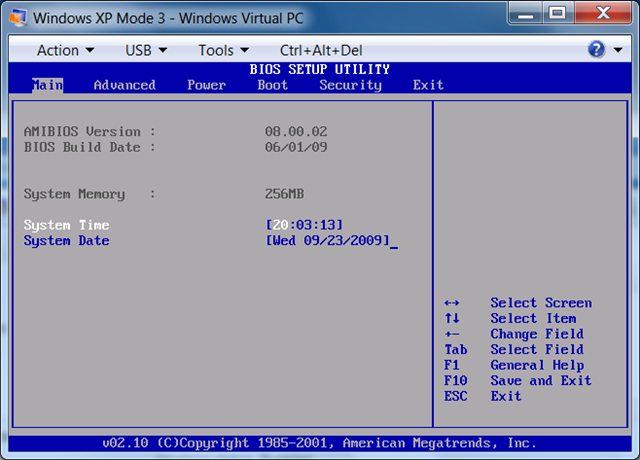 Accessing the BIOS in Windows Virtual PC – Anything about IT Accessing the BIOS in Windows Virtual PC – Anything about IT