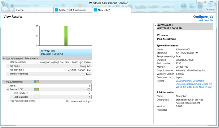 How to register a custom Assessment Job within the Windows Assessment ...
