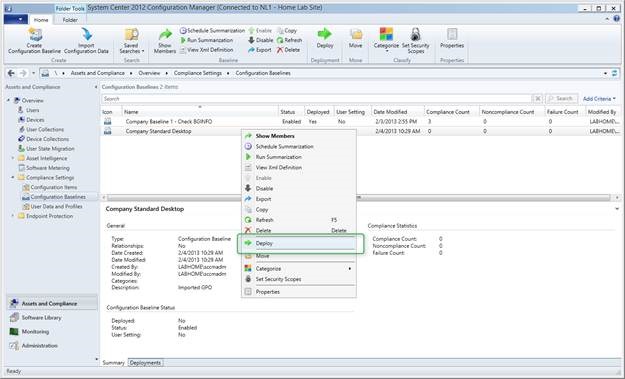 How to create a SCCM 2012 SP1 Configuration Baseline with Security ...