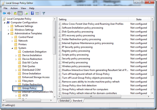 How to enable Group Policy Preferences Logging via the Local Group ...