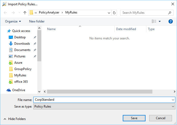 ToolTip: Policy Analyzer – Anything about IT
