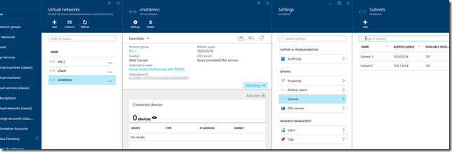 Creating A Virtual Network Using Azure Resource Manager Part 1 Anything About It