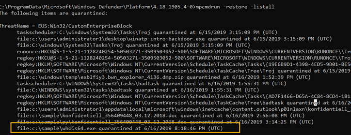 Microsoft Defender ATP – Live Response | LaptrinhX
